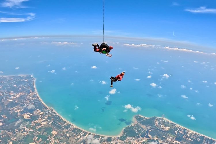 Skydiving Thailand – Skydive in Bangkok Pattaya with ocean view