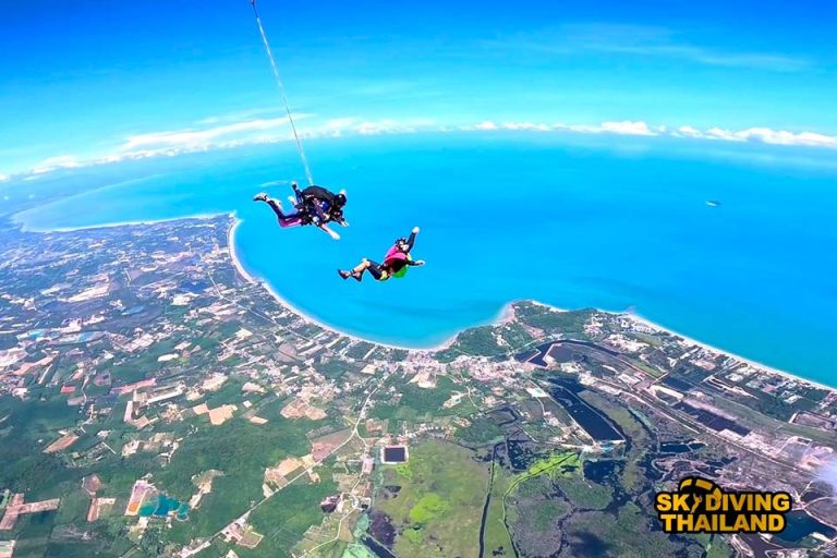Skydiving Thailand – Skydive in Bangkok Pattaya with ocean view